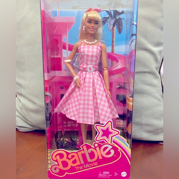 Mattel | Toys | Gingham Barbie | Poshmark